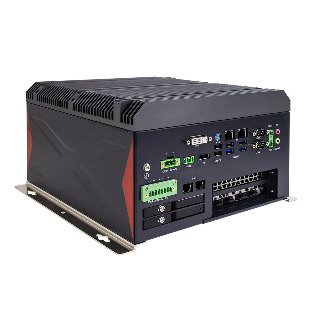 CPT330B Intel® 9th Core™ i7-9700TE Fanless Vehicle Computer | PERFECTRON